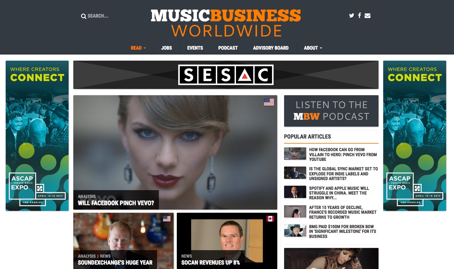 MBW was read by 1.8m users last year, generating 4.4m page views ...