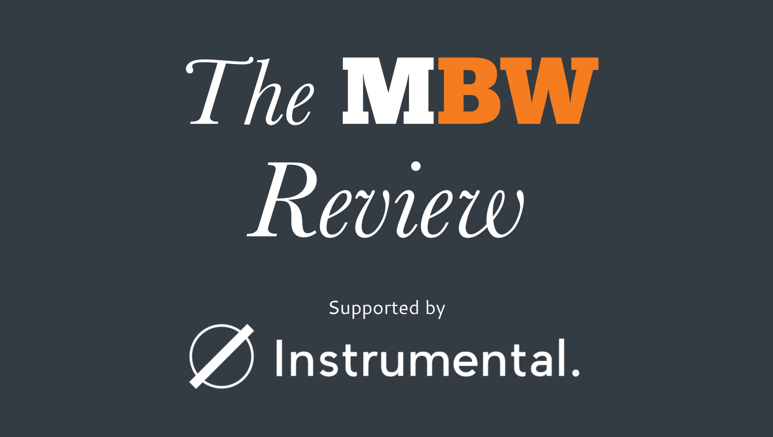 Instrumental supports MBW, backing regular ‘Review’ series - Music ...