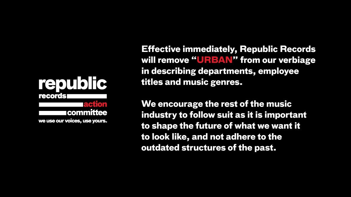 Republic Records dumps the word ‘urban’ from its company vocabulary ...