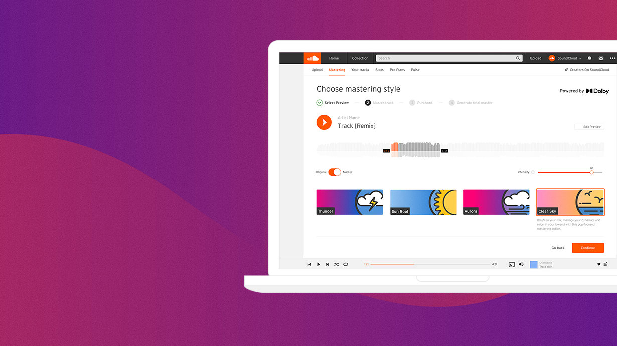 SoundCloud is now offering a music mastering service powered by Dolby ...