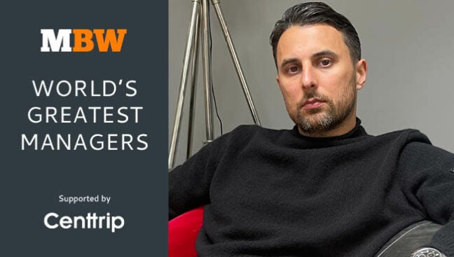 ‘Management is often about saying what the artist doesn’t want to hear ...