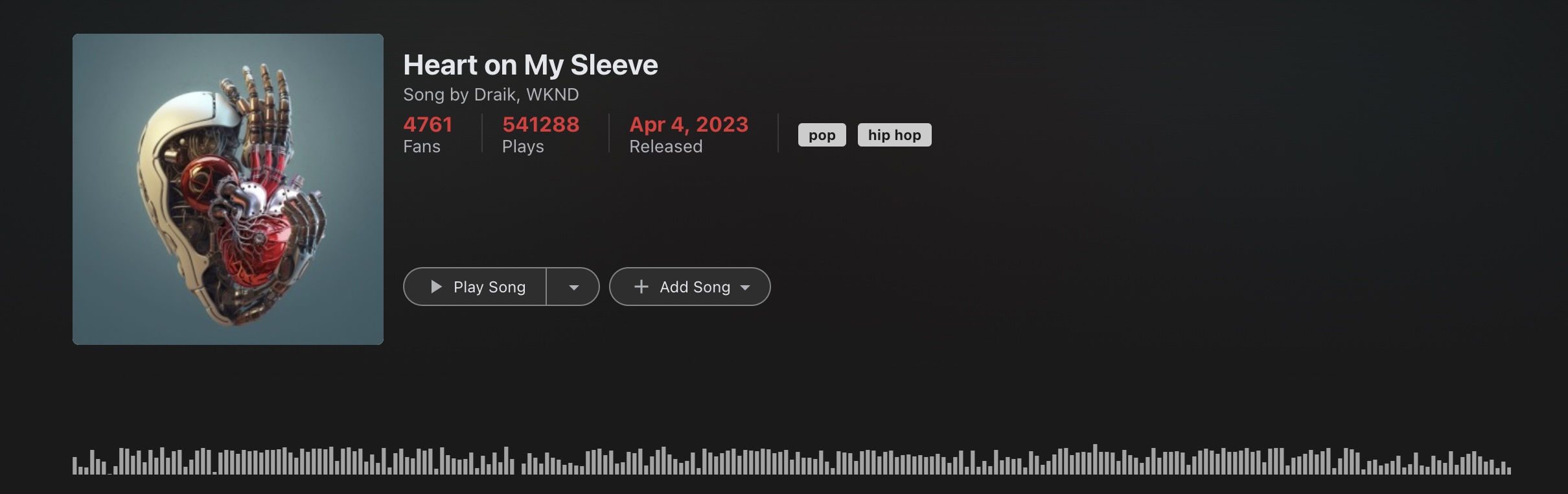 AI music platform that streams fake Drake tracks raises $20m - Music ...