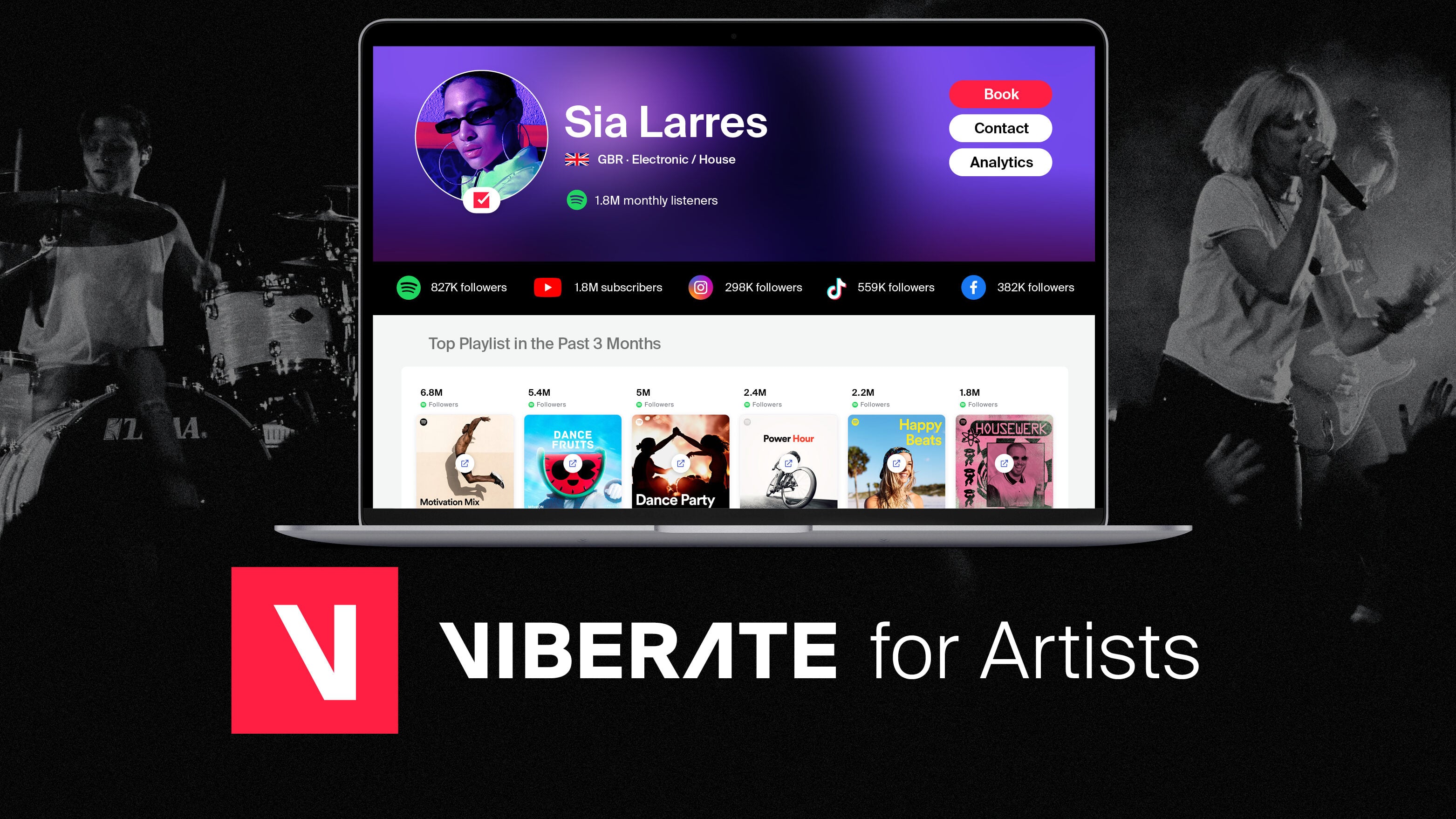 Viberate Launches Independent Artist Platform Offering Distribution And