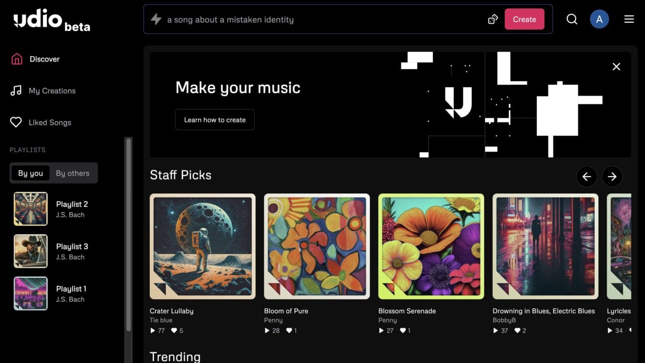 New AI-powered ‘instant’ music-making app Udio raises $10m; launches with backing from will.i.am ...