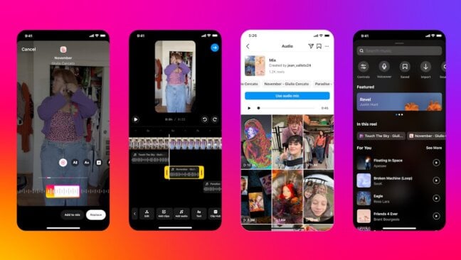 Instagram launches multitrack audio feature, allowing users to add up ...