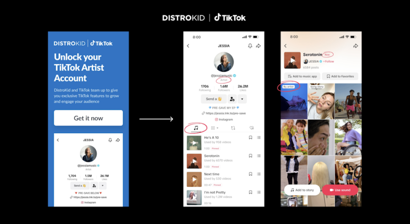TikTok to ‘fast track’ official artist account creation for DistroKid ...