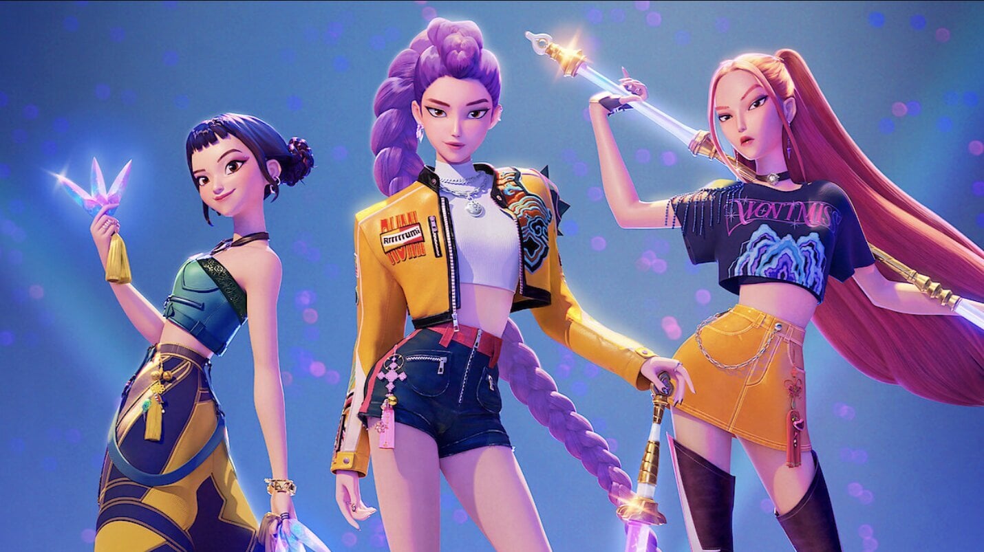 Fictional K-pop groups from Netflix’s ‘KPop Demon Hunters’ dominate ...