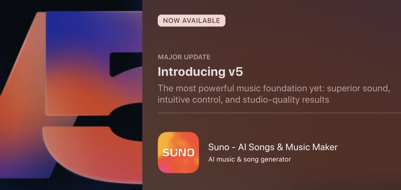 Suno releases ‘most powerful’ model yet, days after record labels allege illegal ‘stream ripping ...